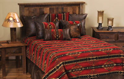 Rustic Western Bedding | Pure Solids Collection – Western Passion