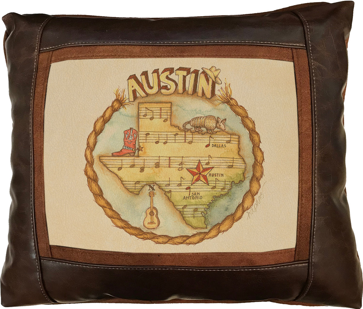 Austin Frame Pillow By Sweetwater – Western Passion