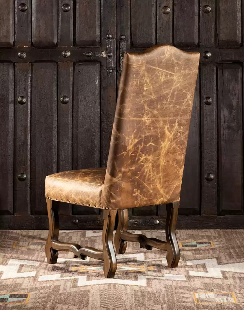 Cattle Baron Leather Dining Chair – Western Passion
