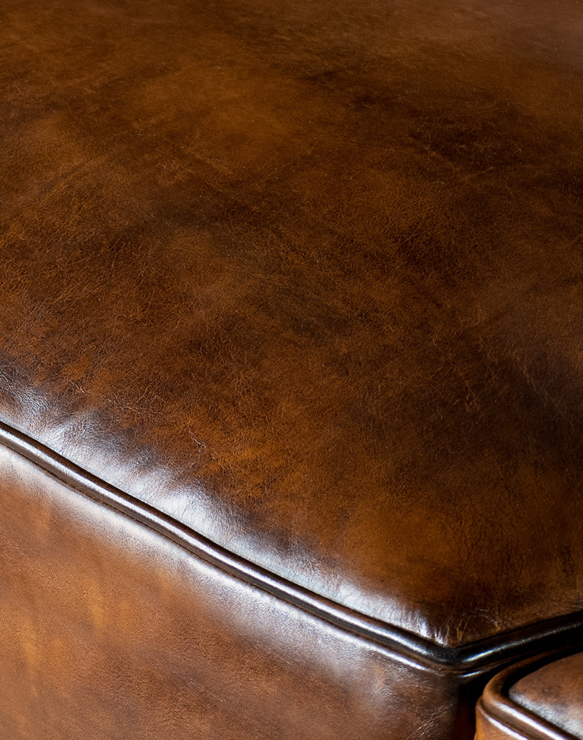Opulent Western Leather Sofa – Western Passion