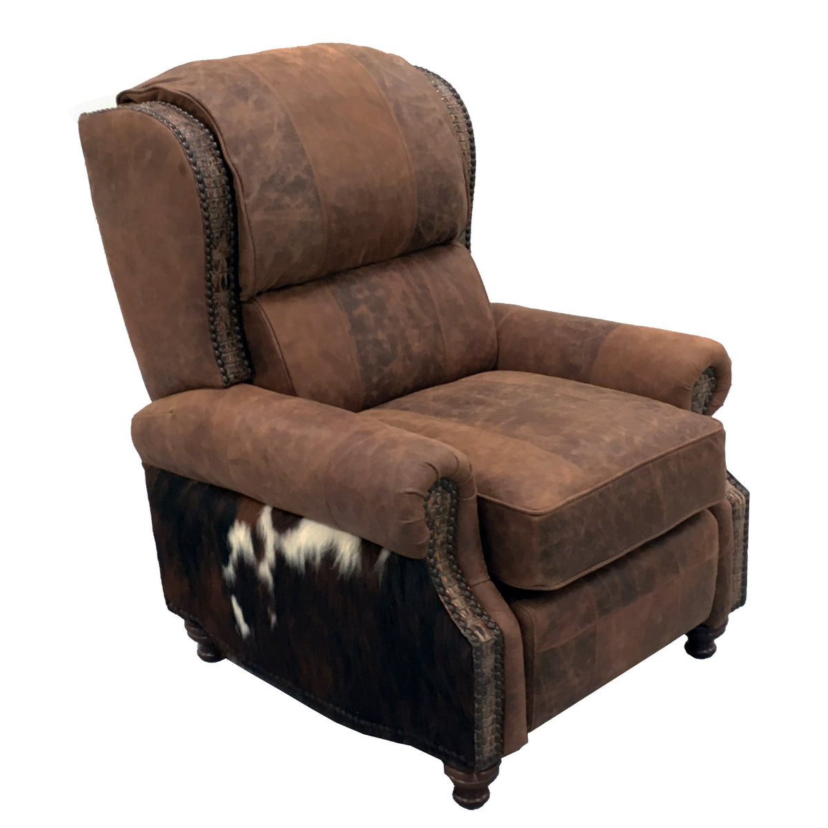 Rustic Regal Western Leather Recliner – Western Passion