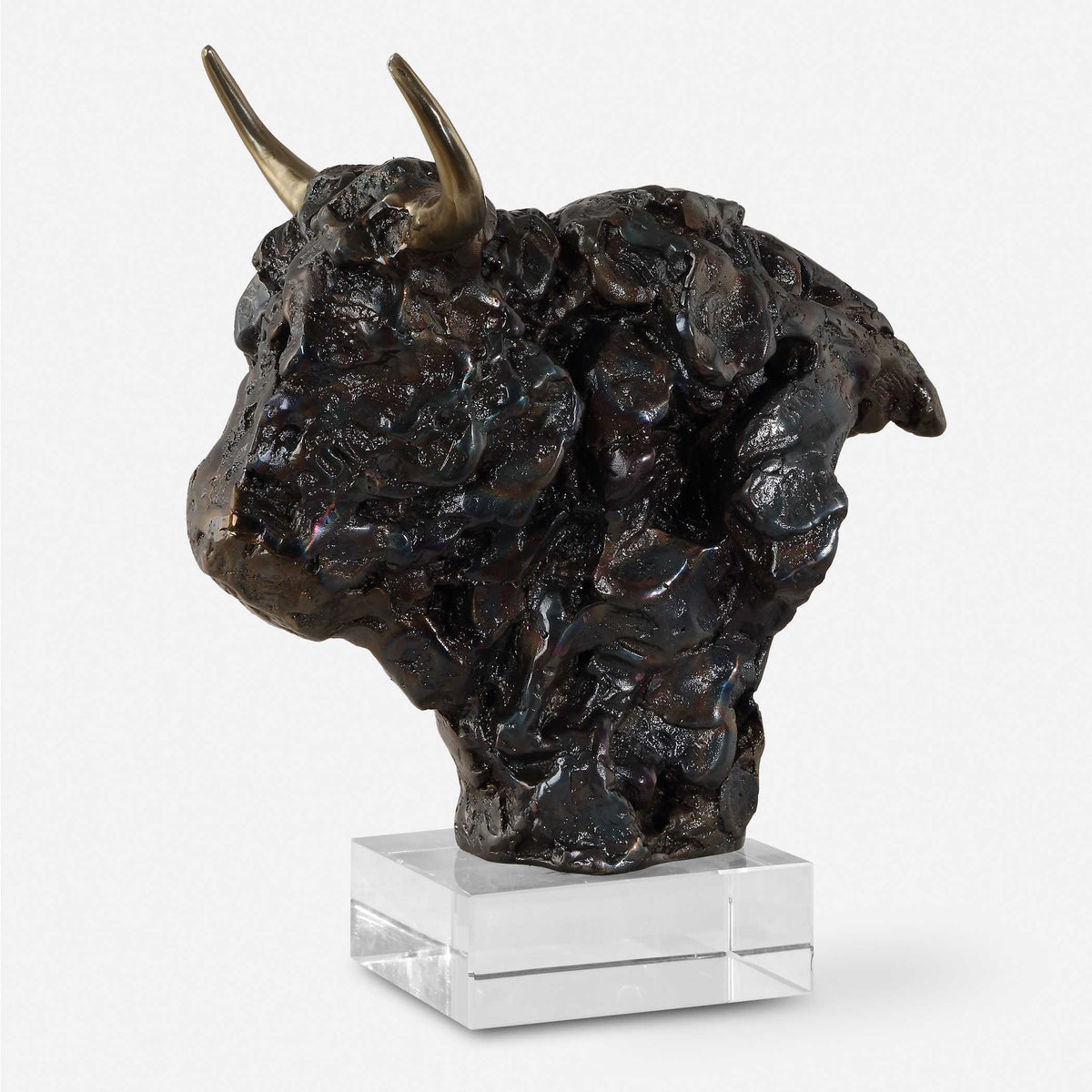 Bison Bust Sculpture – Western Passion