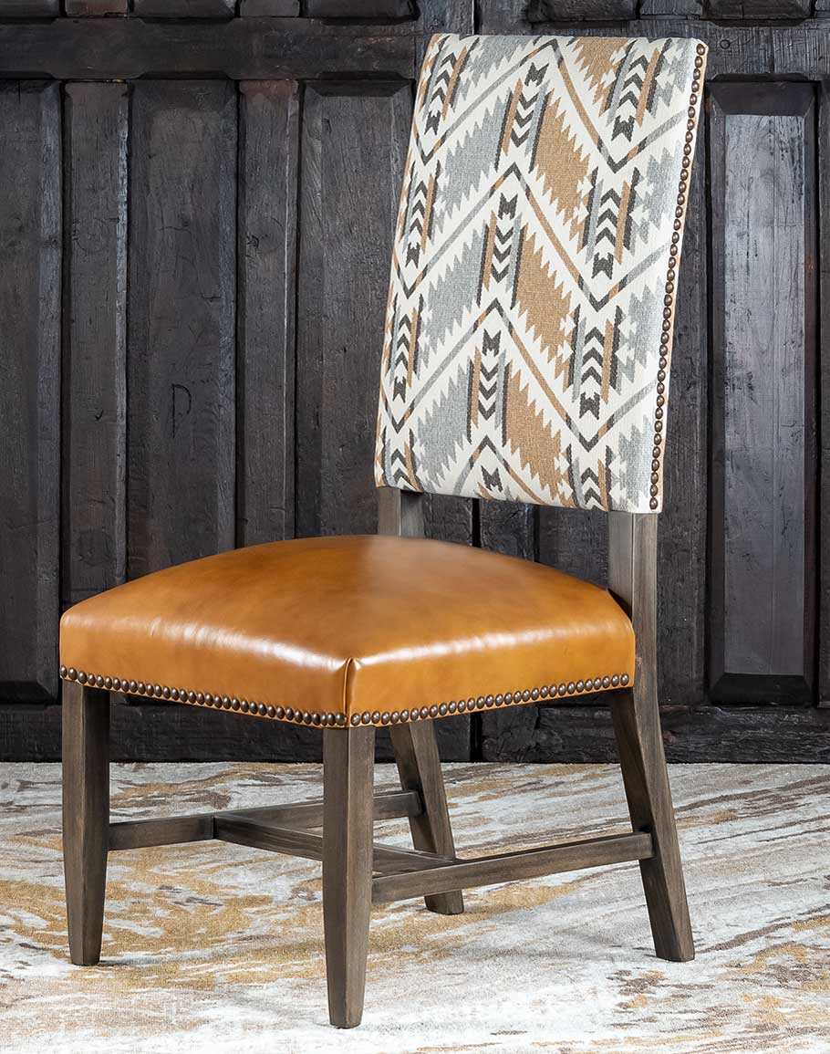 Appalachian Dining Chair - Handcrafted Rustic Elegance in Poplar Wood ...