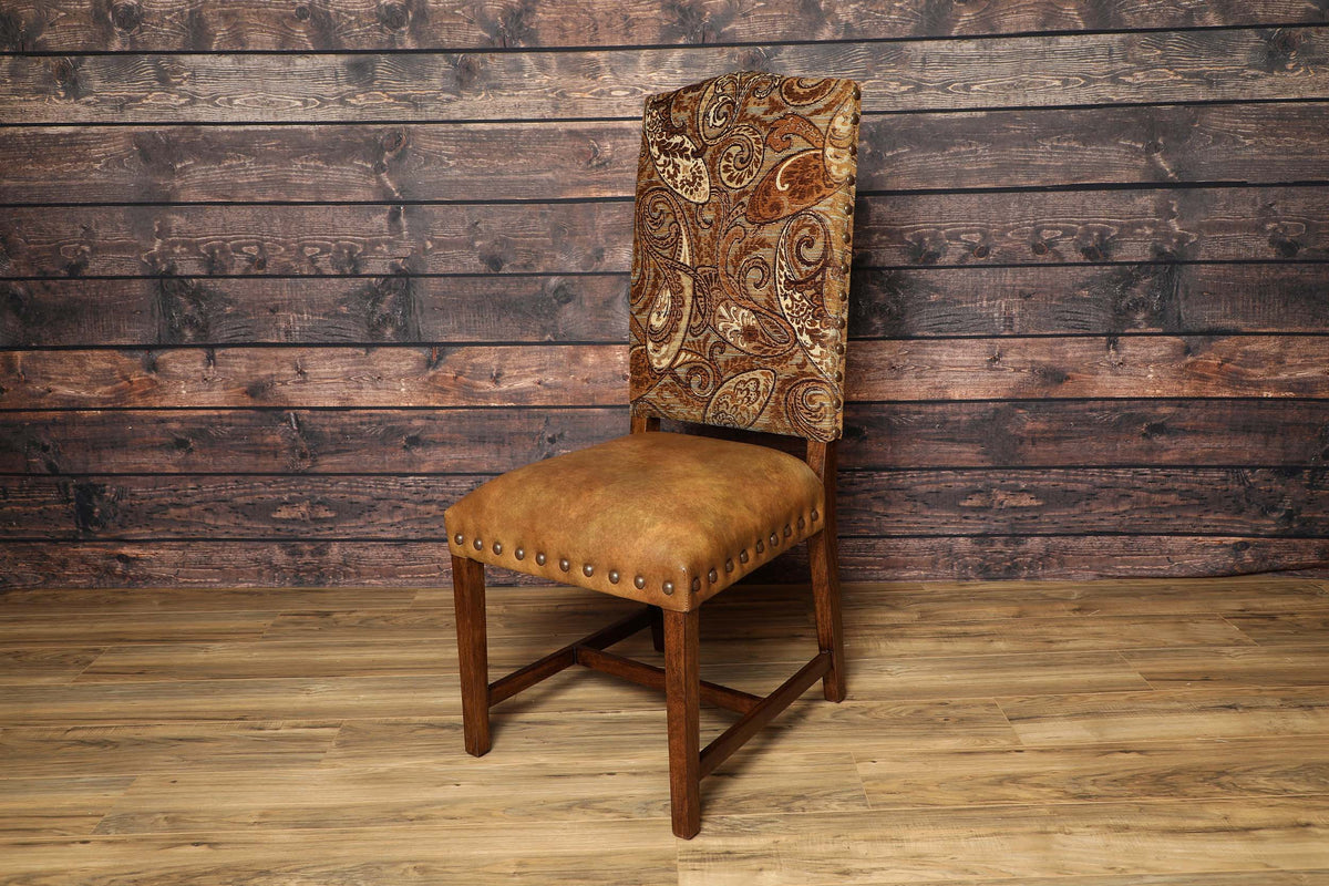 Chelsea Paisley Western Dining Chair Set – Western Passion