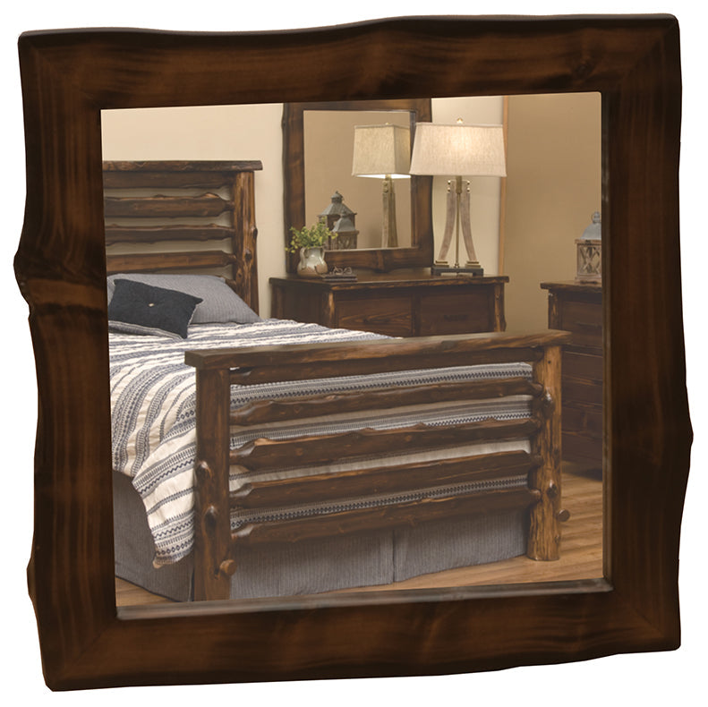 Fireside Lodge Modern Cedar Mirror – Western Passion