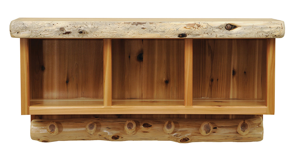Fireside Lodge Cedar Entry Hanging Locker – Western Passion