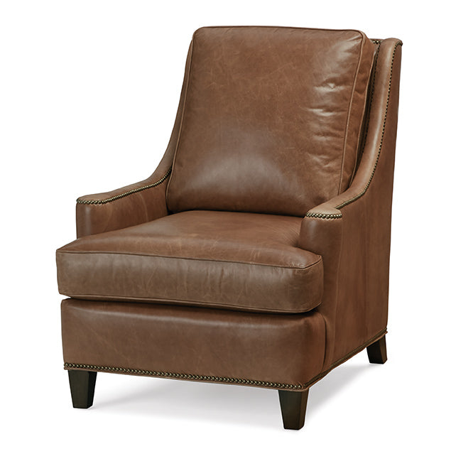 Massoud Citation Sahara Leather Accent Chair – Western Passion