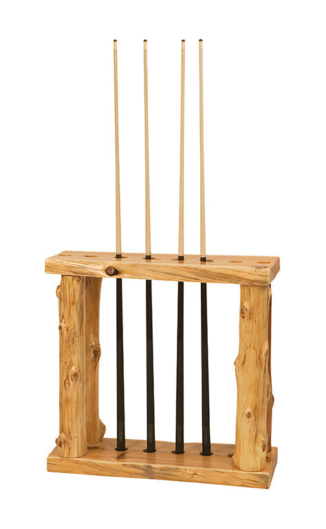 Fireside Lodge Cedar Floor Log Pool Cue Rack – Western Passion
