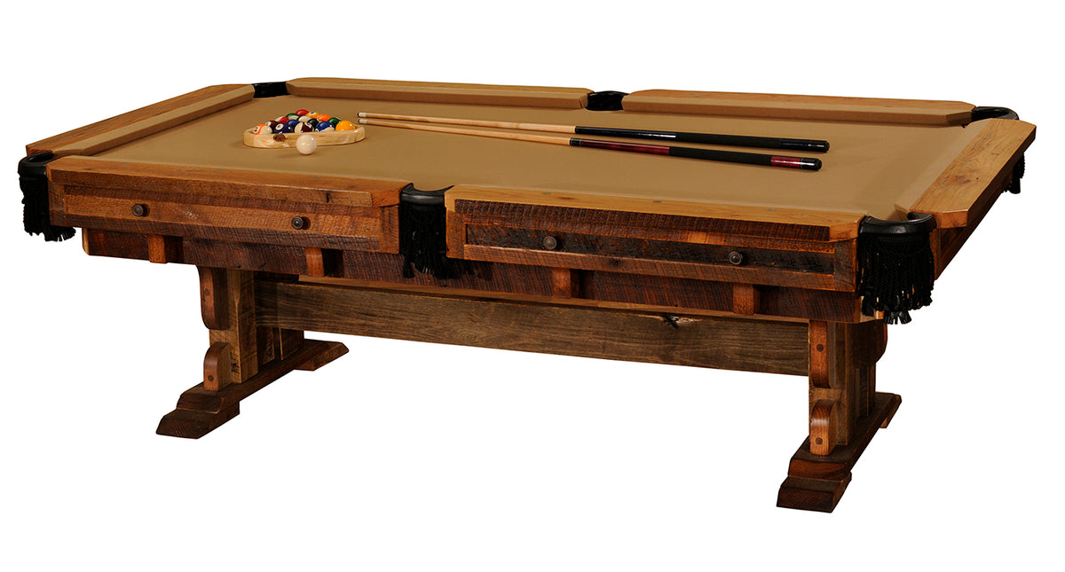Fireside Lodge Barnwood Pool Table – Western Passion