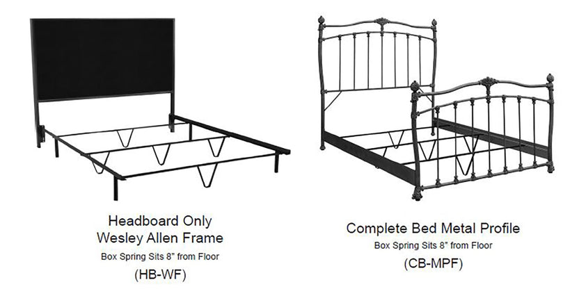 Wesley Allen Blake Iron Bed – Western Passion