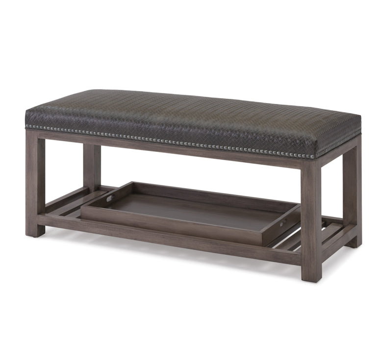 Massoud Bolero Leather Bench – Western Passion